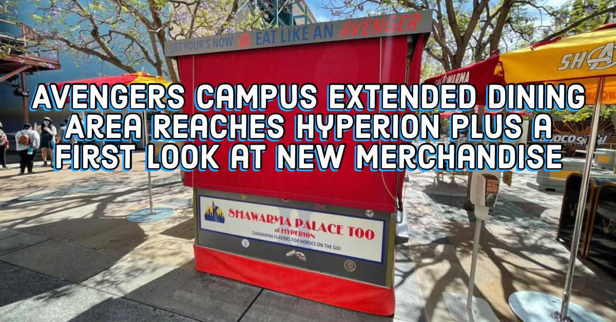 Shawarma Palace Too Spotted, Plus Avengers Campus Dining Seating ...